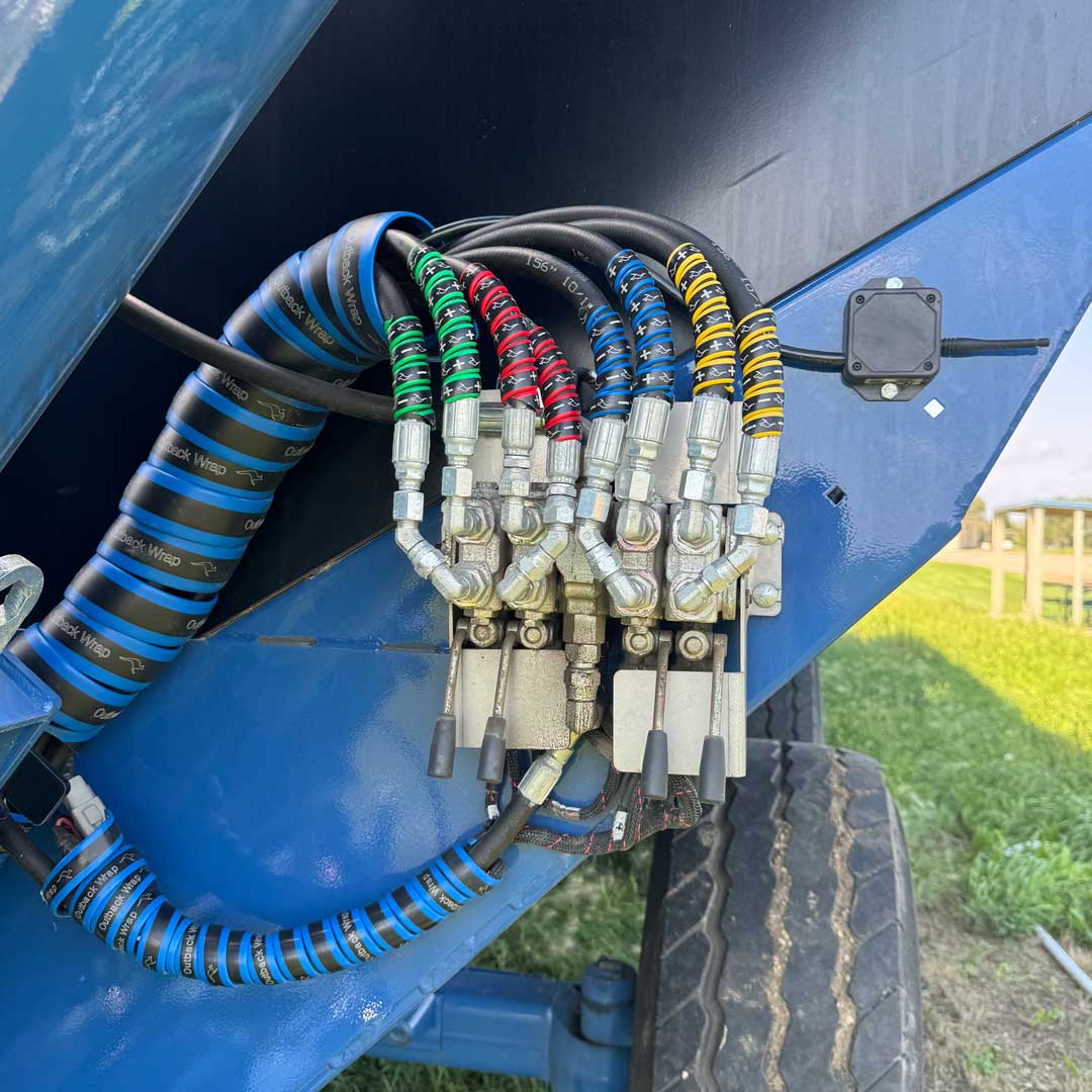 ID fittings for Rear remote hydraulic outlet | Hydraulic hose markers ...